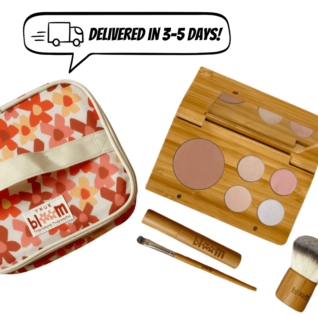 13-Piece Refillable Natural Makeup Kit for Kids – Popsicle Beauty Club